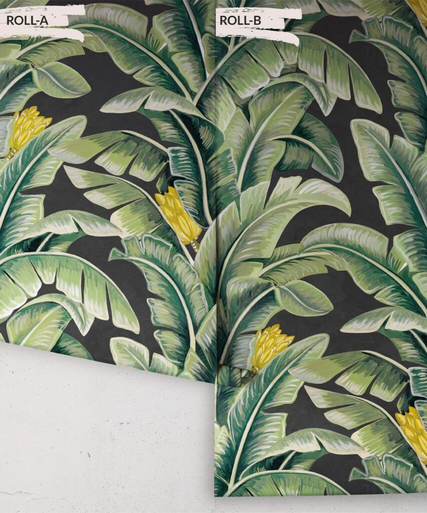 The Great Shalimar Wallpaper • Banana Leaf Design • Milton & King EU