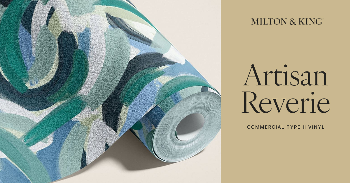 Artisan Reverie • Commercial Type II Vinyl Wallcoverings for Trade
